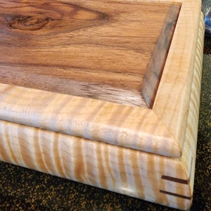 Ash Jewelry Box With Clever Lid - Etsy