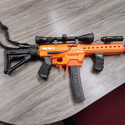 Nerf Rival Perses Lipo Mod Red - Etsy