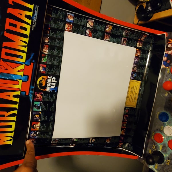 Retro Arcade Marquee Sign Print at Home - Top 20 Arcade Games (pac Man ...