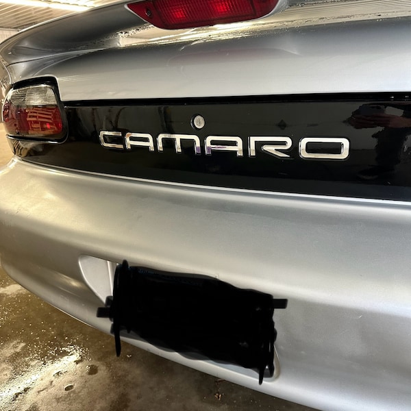 Vinyl Rear Letters Overlay Decal Stickers 1993-2002 Camaro Ss Z28 Rs ...