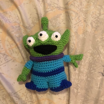 Toy Story Alien Pattern Green Alien Plushie - Etsy