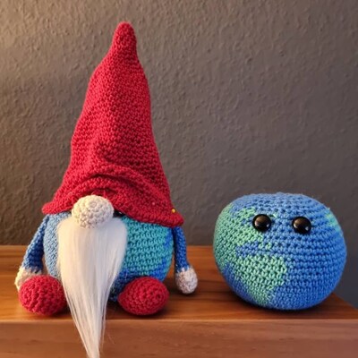Crochet Patterns Amigurumi Stuffed Earth Planet PDF / Instant Download ...