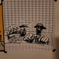 Midnight Psychedelic LSD Blotter Art Psychedelic Acid Free Paper - Etsy