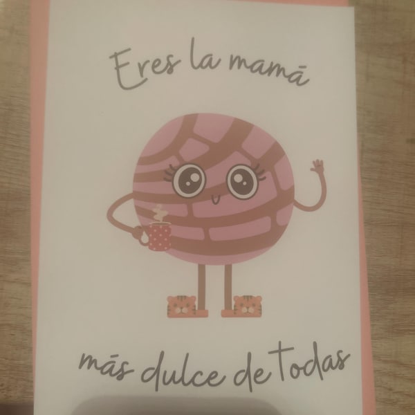 Dia De Las Madres Tarjeta Para Mama | Mothers Day Card in Spanish ...