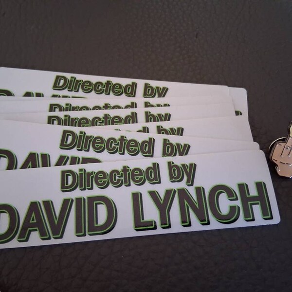 Directed by David Lynch Stickers (original) - Etsy