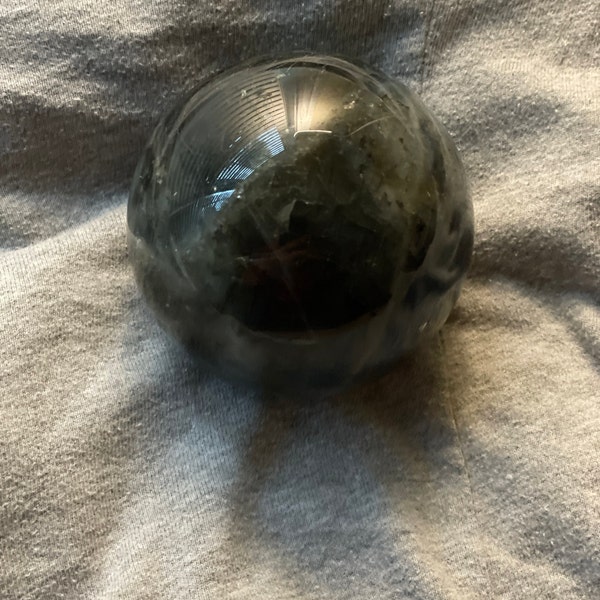 Natural Labradorite Sphere Labradorite Gemstone Ball Crystal Sphere ...