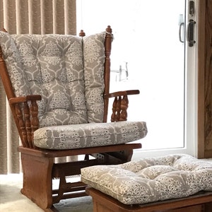 Wingback Rocker Replacement Cushions / 4 Post Rocker Cushions ...