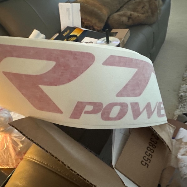 RAM TRX Bedside Decals TRX Eating Raptor Easter Egg Logo set of 2 - Etsy