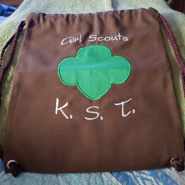 Personalized Girl Scout Backpack - Etsy