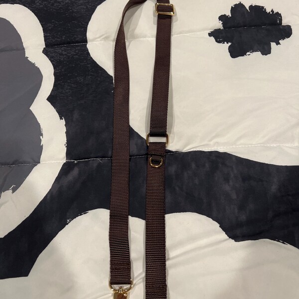 Extra Long, Adjustable Leather Crossbody Strap 65 Max Length / 0.5 Inch ...