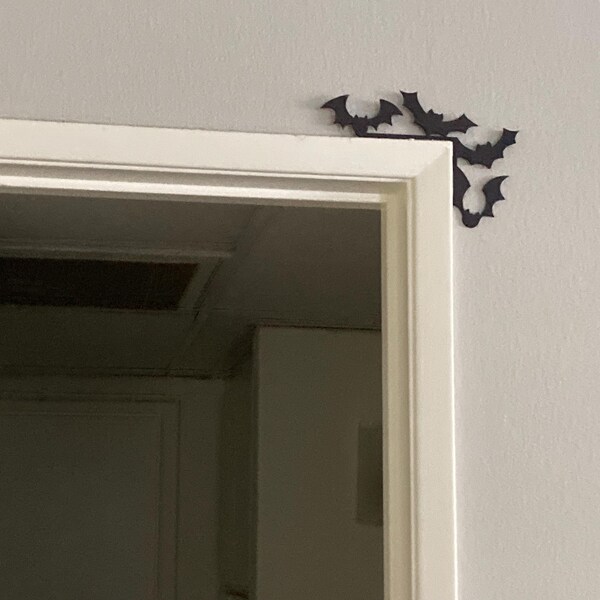 Halloween Door Toppers, Halloween Bats Door Trim Topper, Halloween Door ...