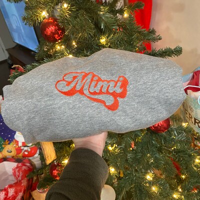 Mimi Machine Embroidery Design, 3 Sizes, Grandma Embroidery, Embroidery ...