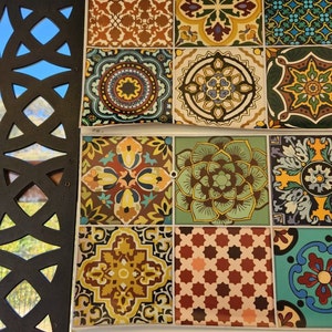 Tanjore Peel & Stick Tile Sticker for Tile Wall Floor Stair - Etsy