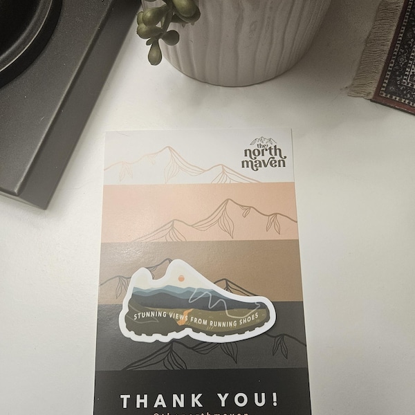 Running Sticker, Trail Running, Shoe Sticker, Mountain Sticker, Outdoor ...