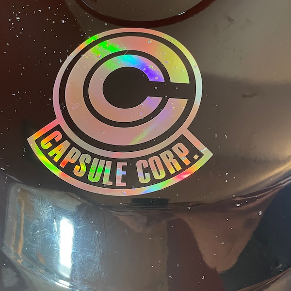 Vinyl Capsule Corp Logo Decal - Etsy