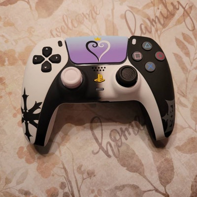 Custom Kingdom Hearts Sora Themed Playstation 5 PS5 Dualsense Wireless ...