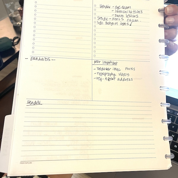 Big Happy Planner Dashboard Layout: Editable Weekly Inserts (digital ...
