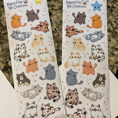 Minecraft Stickers Pack of 17 - Etsy