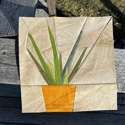 Bald Eagle Fppanimals of Strengthnorth Americapaper Piecing Quilt Block ...