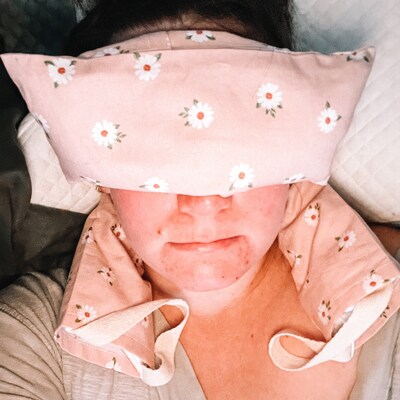 HIMALAYAN SALT Eye Pillow, Heat Therapy for Pain Relief, Spa and ...