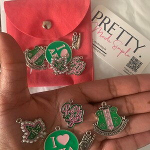 Pearl Numbers Line Number Number Pin DIVA MIP Gift Pretty | Etsy