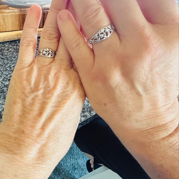 Dark Fairytale Inspired Engagement Ring, Vintage Fantasy Magic Wedding ...