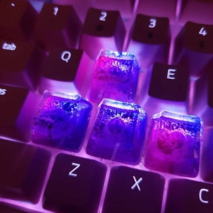 Cherry Arrow Set Keycap Handmade Keycap Resin Keycap - Etsy