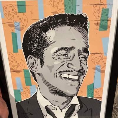 13 X 19 Sammy Davis, Jr., Sammy Davis Poster, Sammy Davis, Wall Art ...