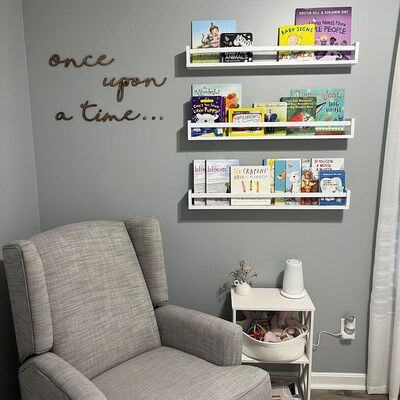 Once Upon a Time Cutout Kids Bedroom Decor Nursery Wall - Etsy