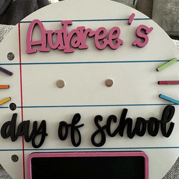 Interchangeable | Back to School Sign | 1st Day Last Day of School Prop ...