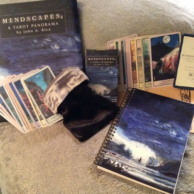 MINDSCAPES Tarot Deck & Book Deluxe Package LAST COPIES - Etsy