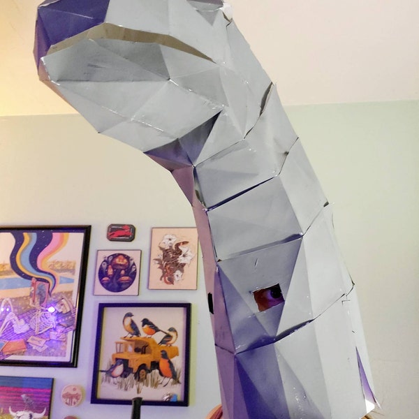 Brontosaurus Mask: Paper + Glue + Our DIY Pattern = This Fun Mask ...
