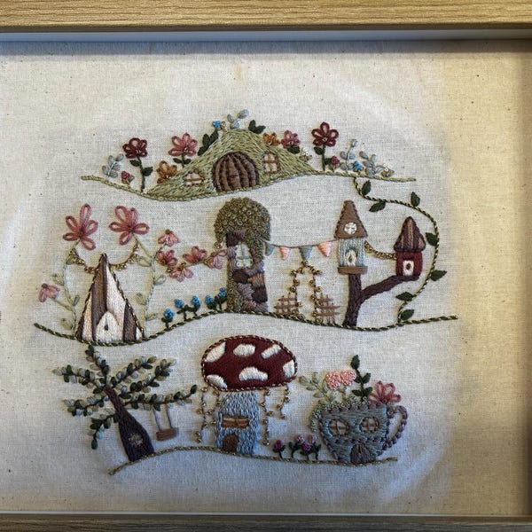 Whimsical Florals Stick and Stitch Pack Modern Floral Embroidery ...