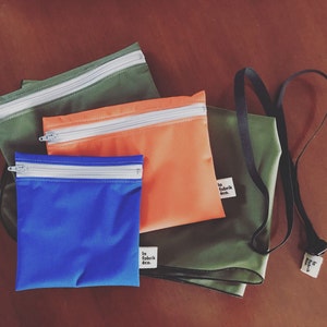 Personalized Trio Small Reusable Snack Bags Reusable Snack - Etsy