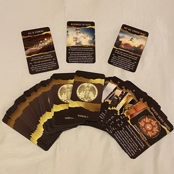 HIDDEN Money Blocks (78 Cards) Shadow Work, Manifest More Success in ...