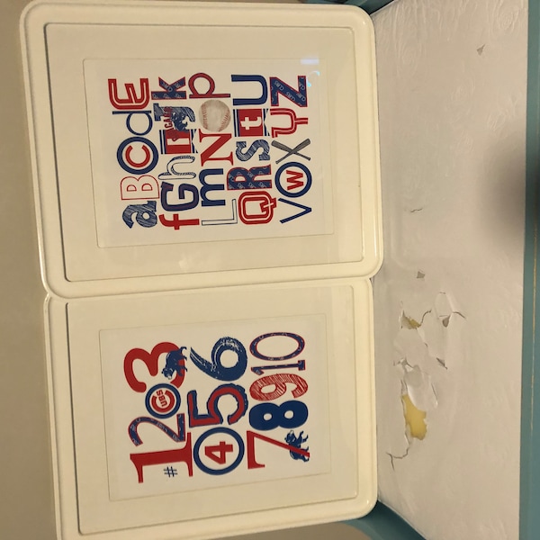 Out of This World Space ABC Alphabet Kids Room, Toy Room, or Nursery ...