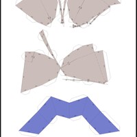 Skeleton Skull Papercraft Template in SVG, PDF, DXF Formats, Make the ...