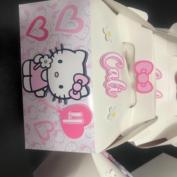 Cute Labu Monster Party Favor Boxes - Custom Names - 3D Party ...