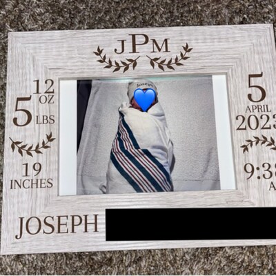 In Memory of A Beautiful Life Picture Frame Personalized - Etsy