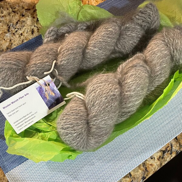 Thick-and-thin Thread-plyed Spiral Art Yarn - Etsy