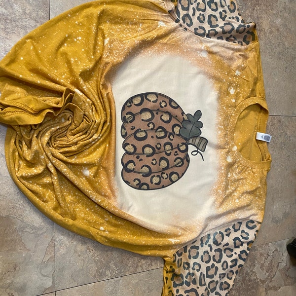 Leopard Pumpkin With Glitter Sublimation PNG Design | Hand Drawn ...