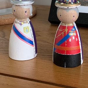 Personalised Chinese New Year Peg Dolls, Personalised Family Peg Dolls ...