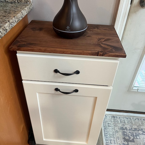 Pull Out Trash Can Cabinet - Etsy