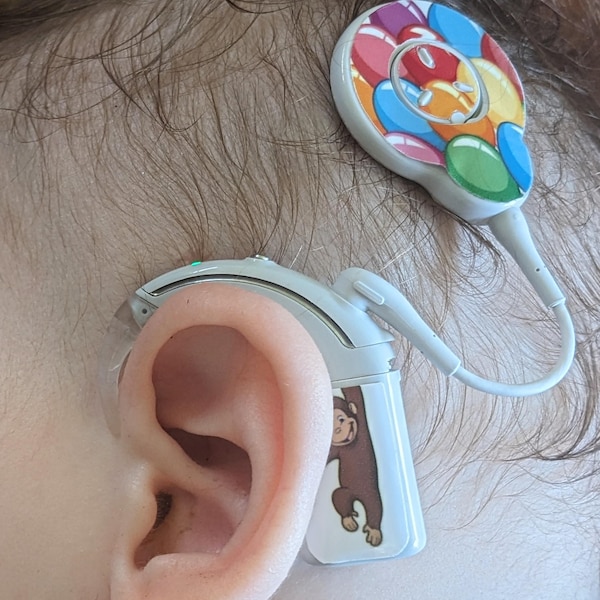 Custom**your Choice** Cochlear Implant Skins - Etsy
