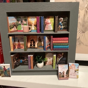 Mini Bookshelf: Custom - Etsy