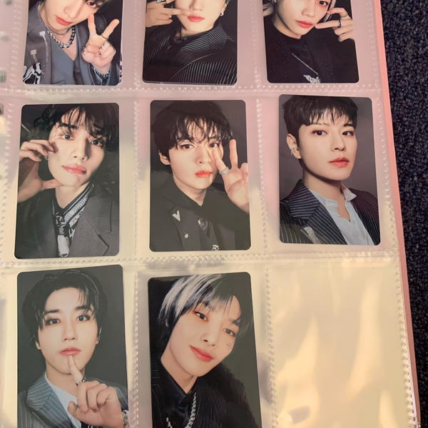 Stray Kids SKZ HOP Photocards Set Accordion 2 Versions -preorder - Etsy