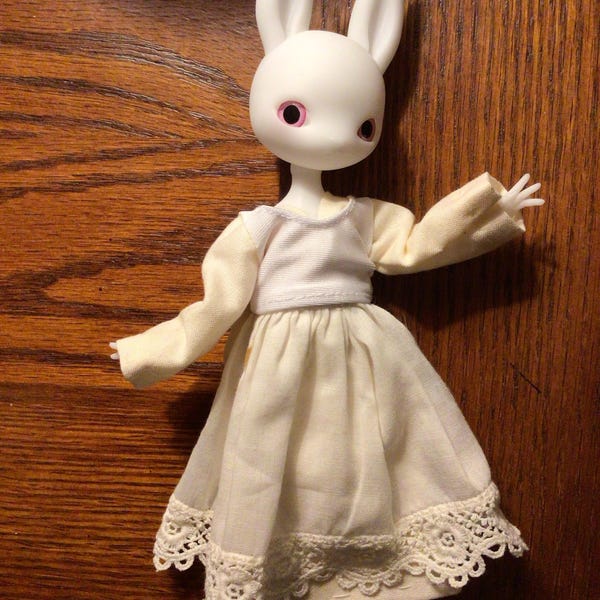 Blank Bjd Resin Doll (+ Pair of Eyes) Bunny Ball Jointed Doll OOAK ...