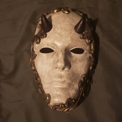 MR HELL resin Full-face Venetian Mask - Etsy