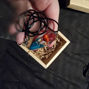 Wolf Pendant Wolf Accessory Resin Necklace Personalized - Etsy