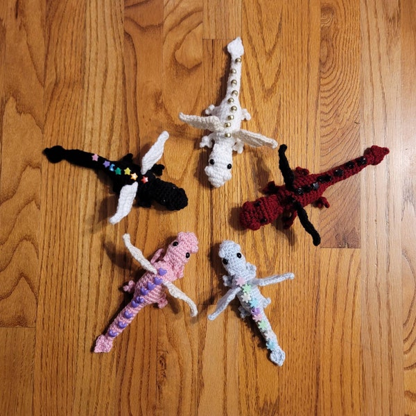 Beaded Fidget Dragon Crochet Pattern: Beginner Friendly, No Sew ...